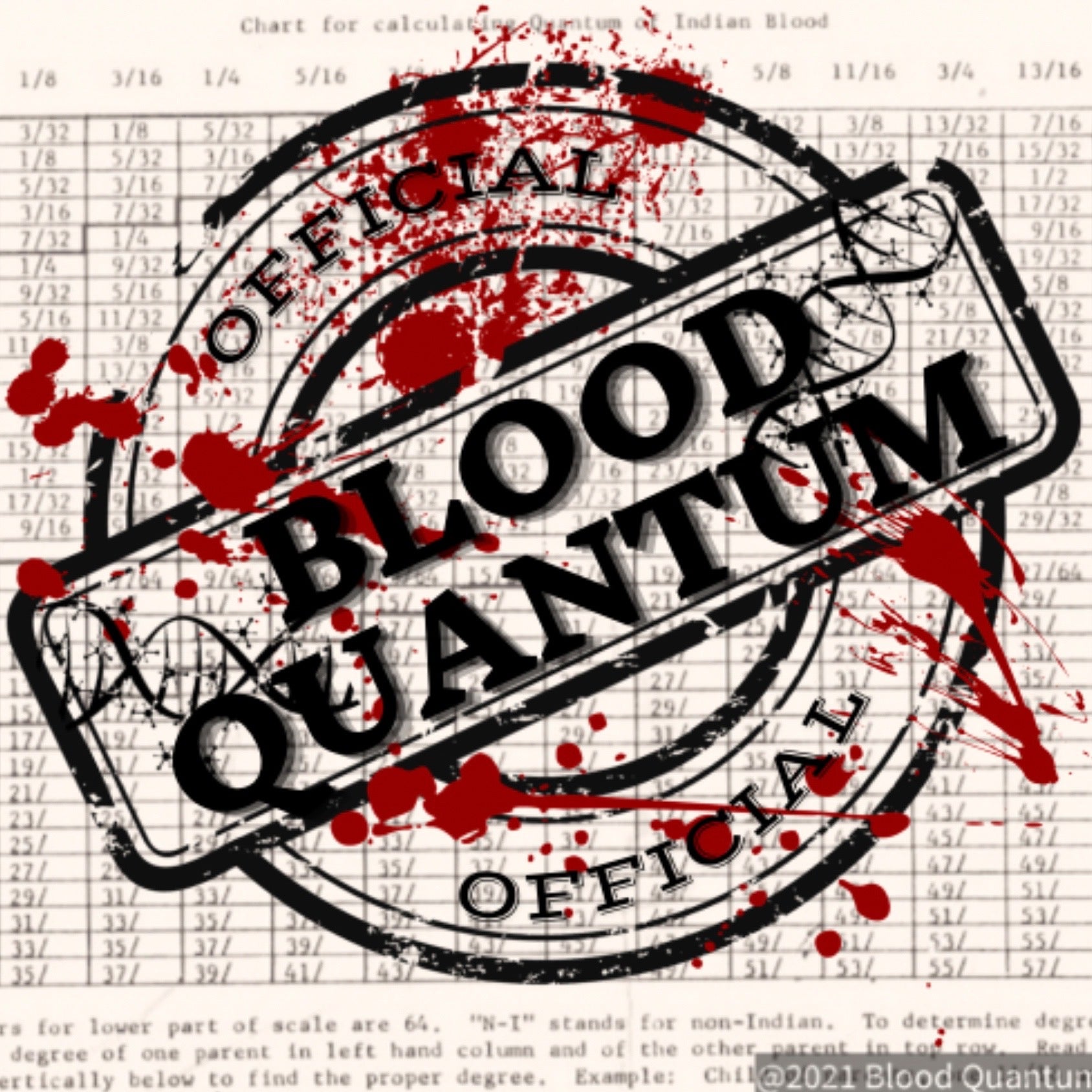 Blood Quantum Official Band Merch – Bineshi Ikwewag